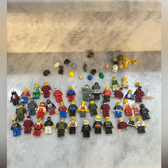 Lego | Toys | Lego Minifigure Lot Of 4 Lego Figures Set With ...